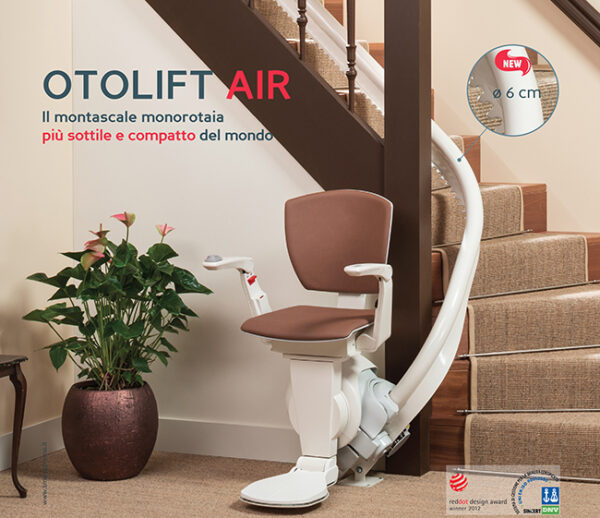 Nasce Otolift AIR, il nuovo montascale del futuro